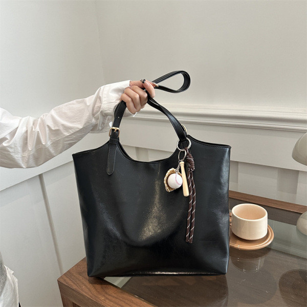 Handbag murah Beg Tote Premium Retro Kapasiti Besar Wanita 2025 Gaya ...