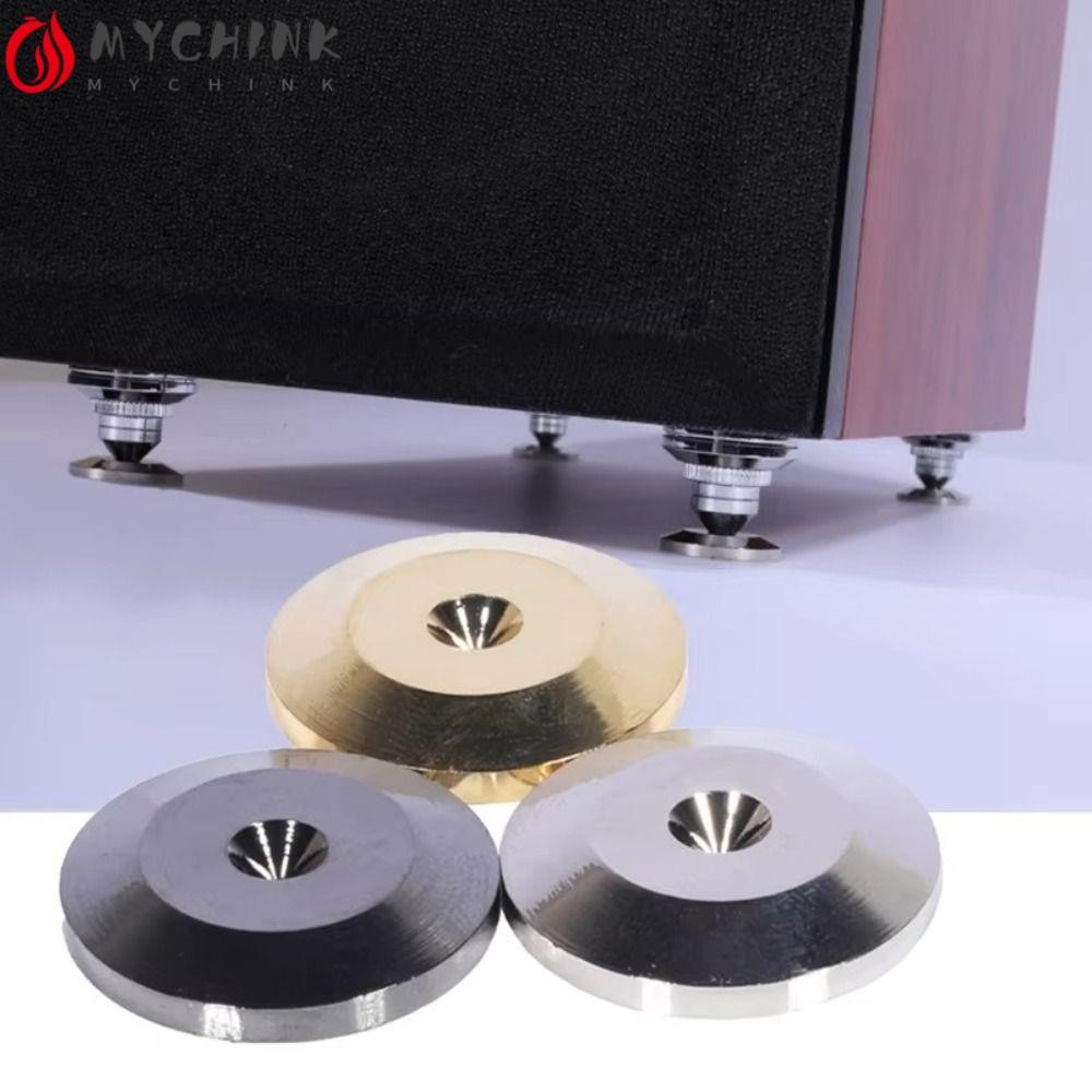 CHINK Speaker Spikes, Gold Copper Speaker Feet Pad, Copper Speaker ...