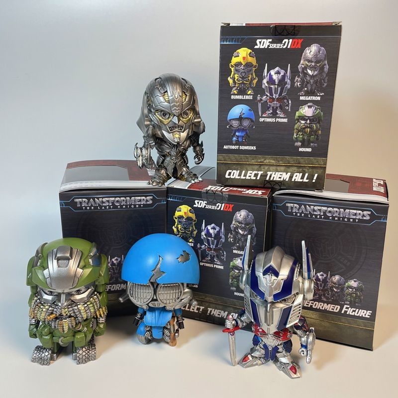 Transformers Doll Q Version 13cm Doll Figure Car Model Optimus Prime ...