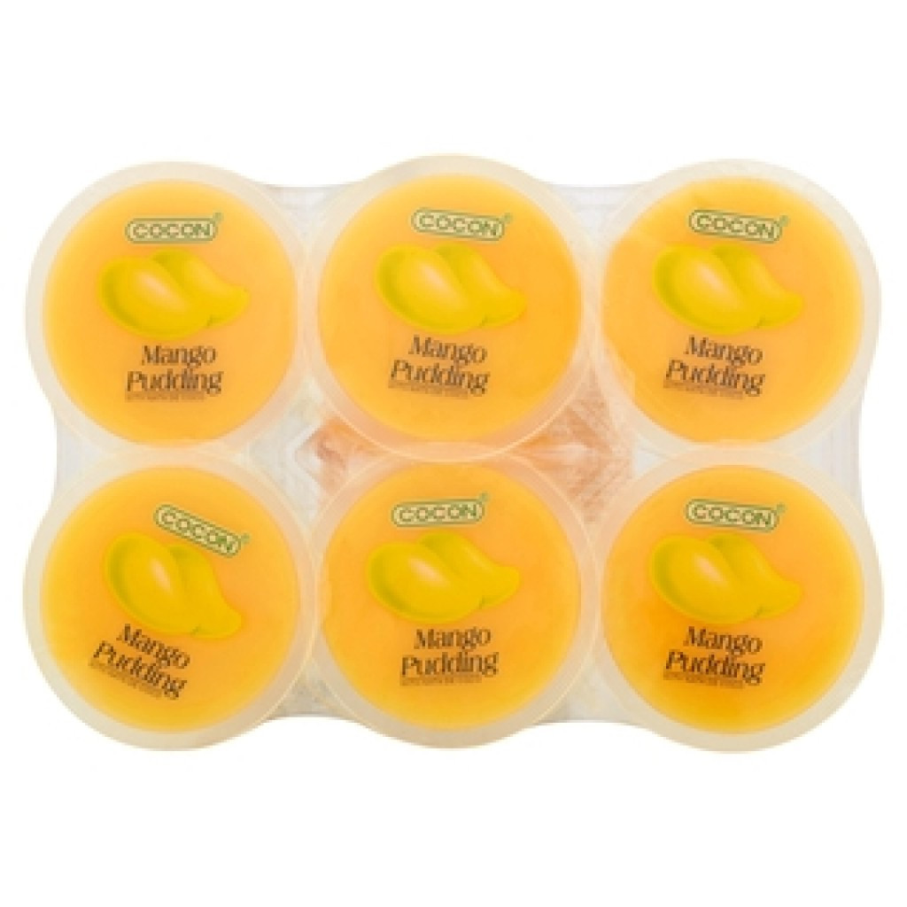 Cocon Mango Pudding with Nata de Coco (6 x 80g) | Shopee Malaysia
