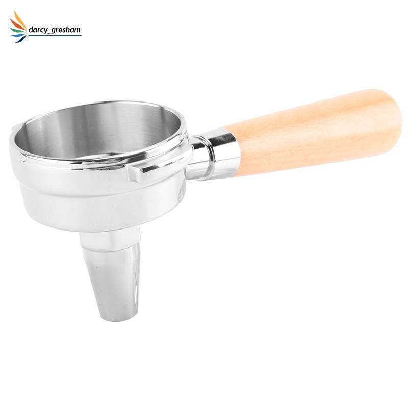 Tea Portafilter with Wooden Handle and Suit 58mm Coffee Machine ...