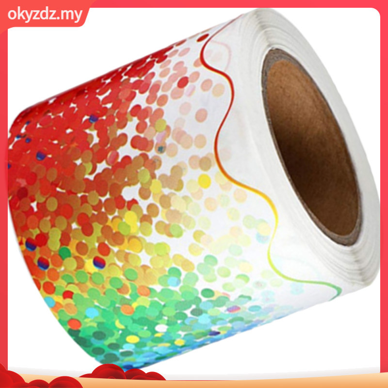 Dot Frame Tags Circle Stickers Adorable Border Paper Decorate ...