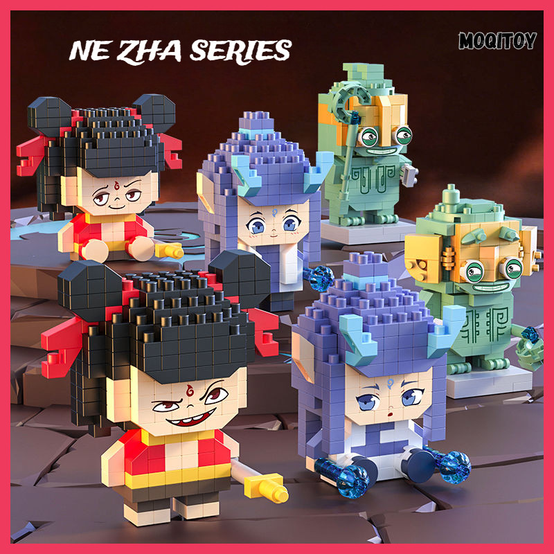 Ne Zha Series Nano Block brick building block brick block mainanan ...