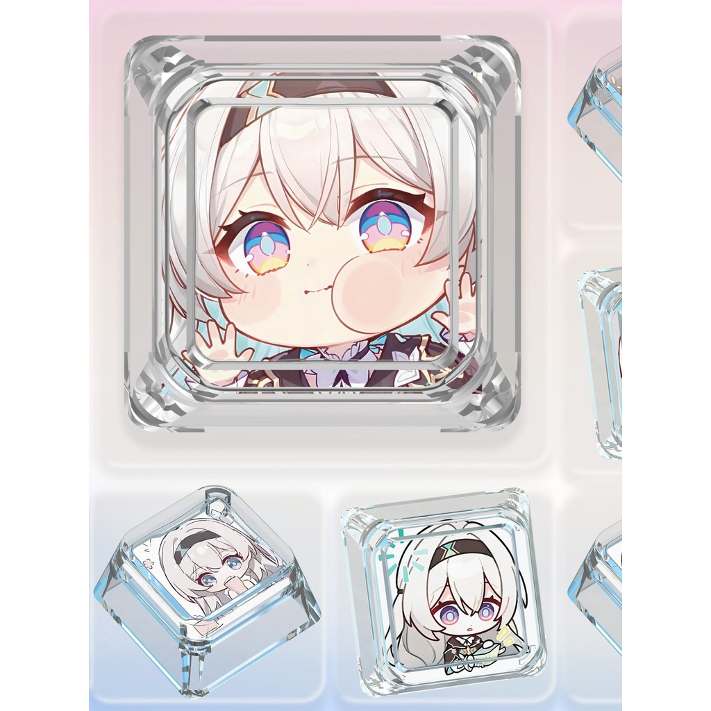 Keycap Aircraft Carrier Key Iron Collapse Fluorescent Keycap Secondary ...