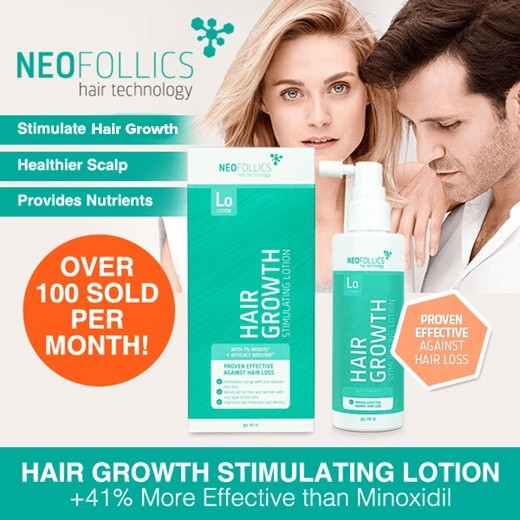 Neofollics Hair Growth Lotion. Clinically proven +41% MORE EFFECTIVE ...