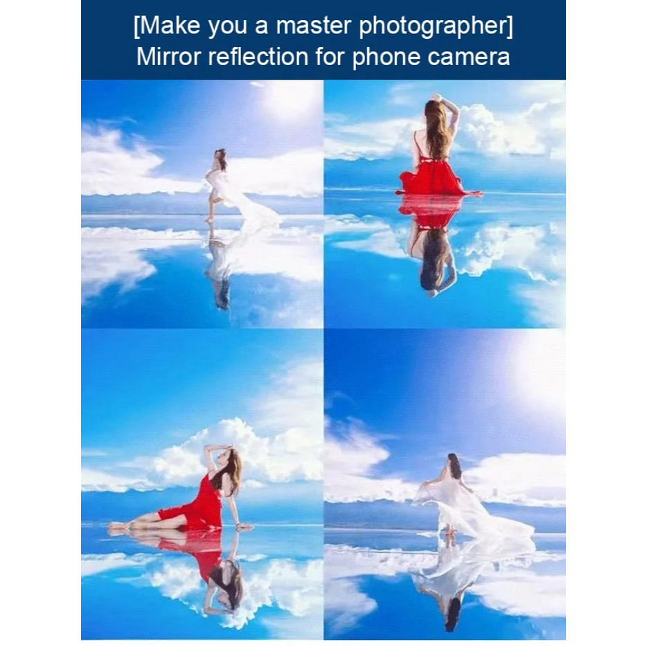 [Make you a master photographer] Mirror reflection for phone camera ...