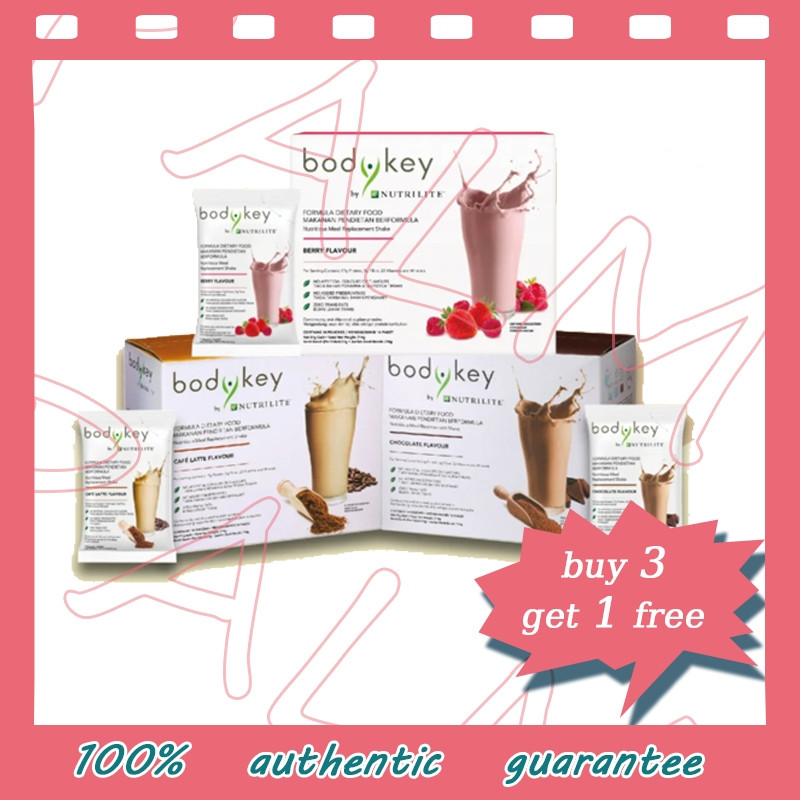 [spotgoods]BodyKey By Nutrilite Meal Replacement Shake Berry, Cafe ...