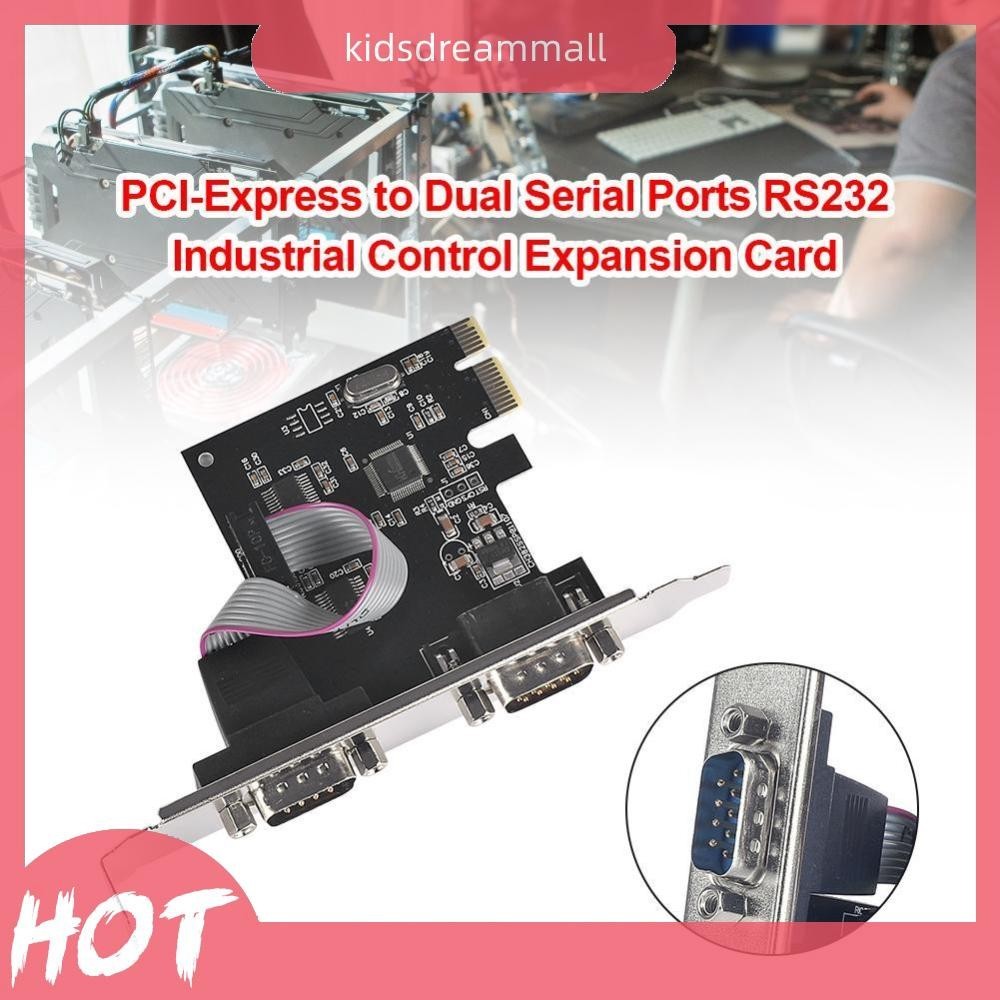 [KidsDreamMall.my] PCIe Serial Card PCI-Express to Dual Serial Ports ...
