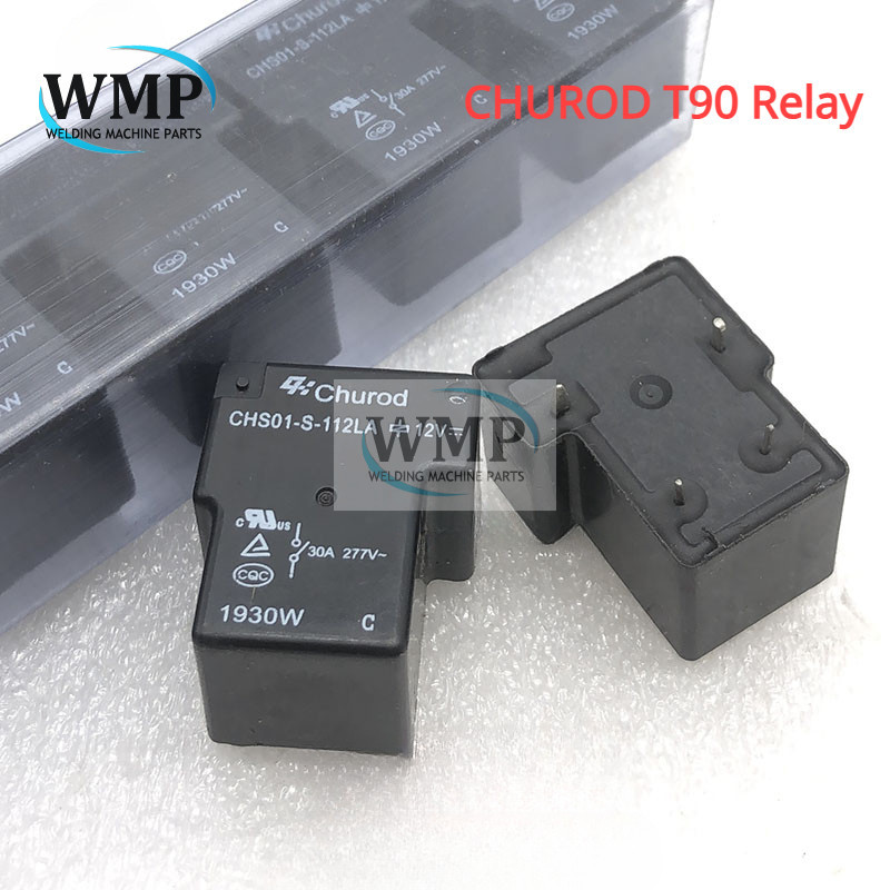 Original CHUROD T90 Relay CHS01-S/V-112LA 124LA 12V 24V 4Pin 30A 40A ...