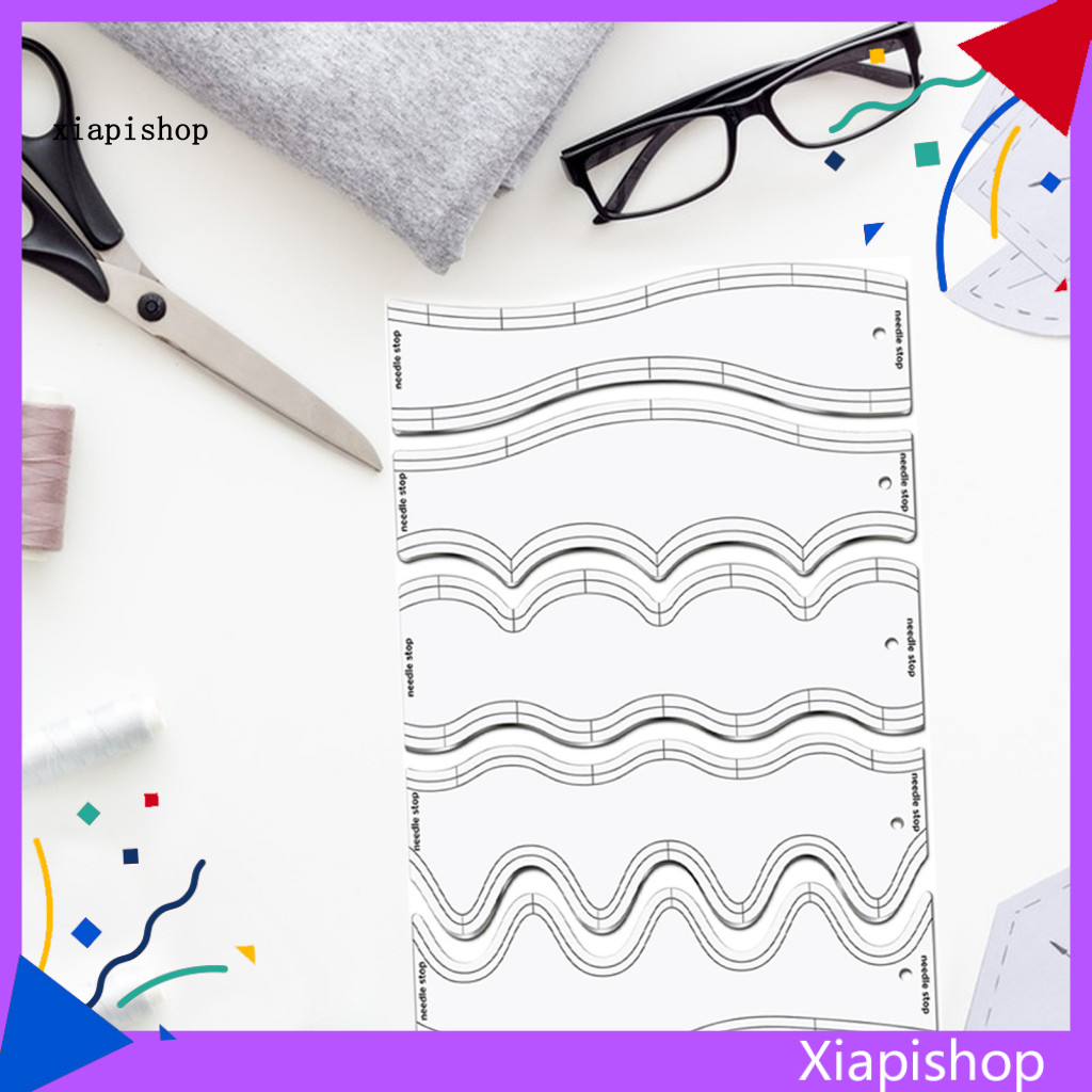 XPS Precision Quilting Templates Acrylic Quilting Rulers Wave Quilting ...