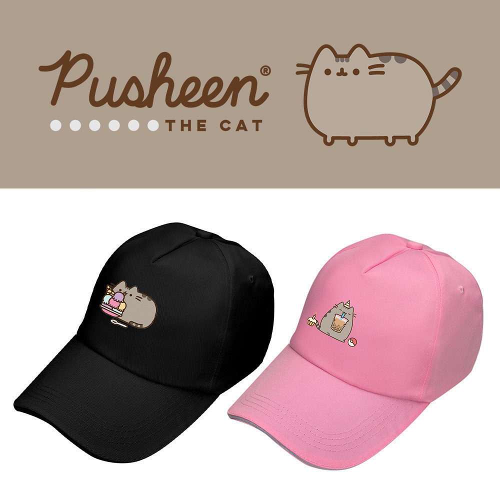 Pusheen PUSHEEN Three-Color Cap Cute Japanese Outdoor Leisure Sports ...