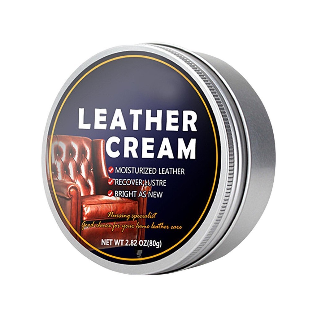 Leather Protection Cream 80g Leather Dressing Conditioner All-Natural ...