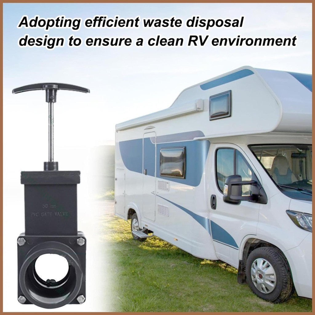 RV Waste Valve Gate Valve for RV Dumping Water Tank RV Water Gate Valve ...