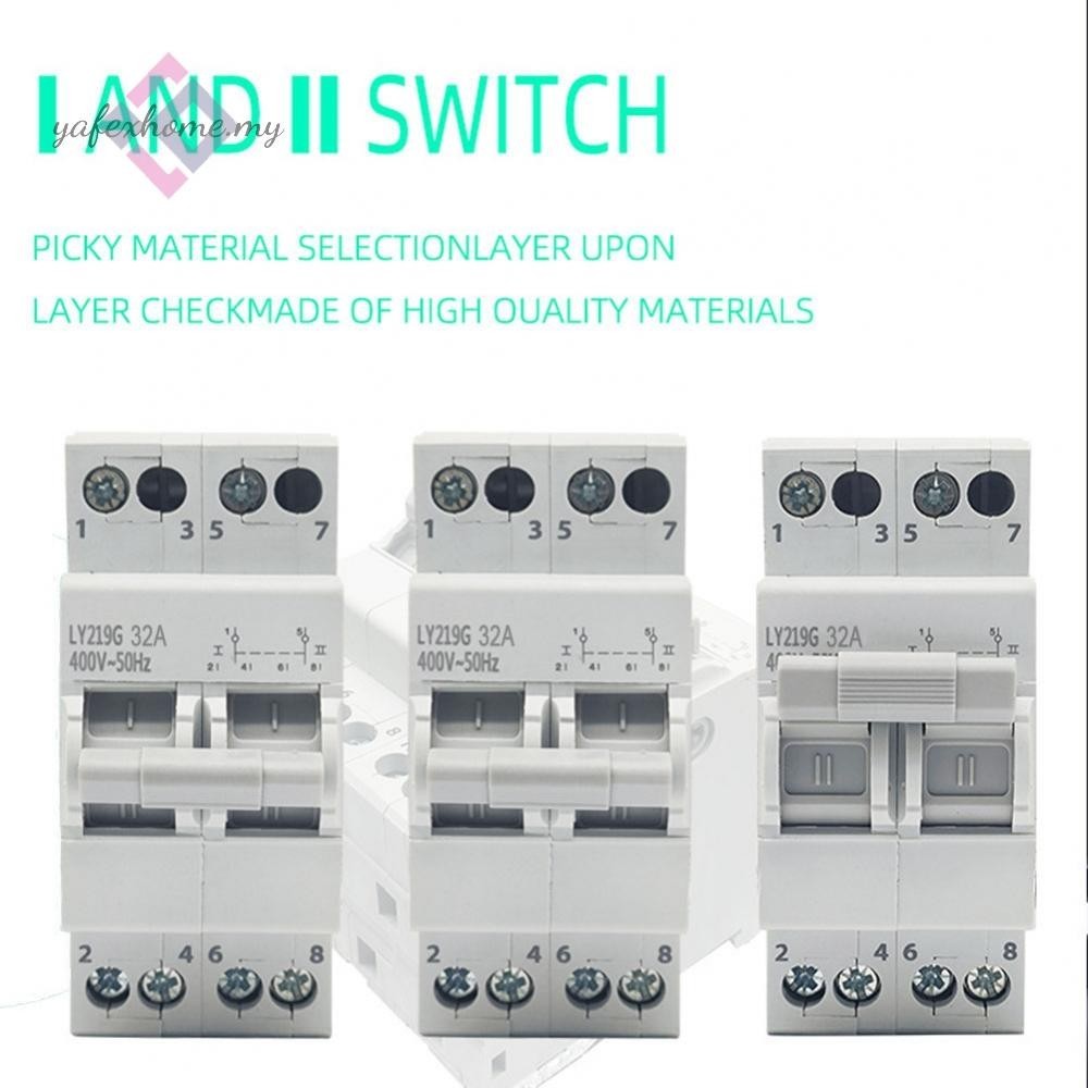 16mm2 Terminal/Cable Size 2P 32A MTS Dual Power Manual Transfer ...