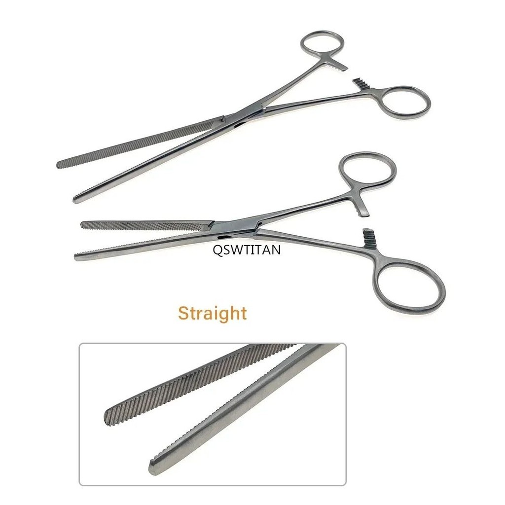 Stainless Steel Bowel Clamps Intestinal Forceps Abdominal Clamping ...