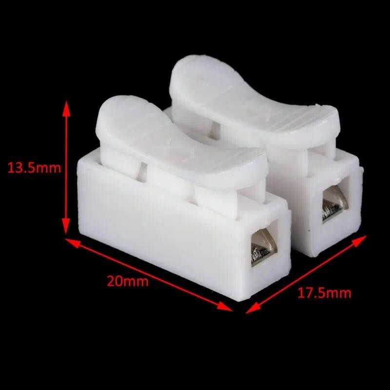30pcs Self Locking Electrical Cable Connectors Quick Splice Lock Wire ...