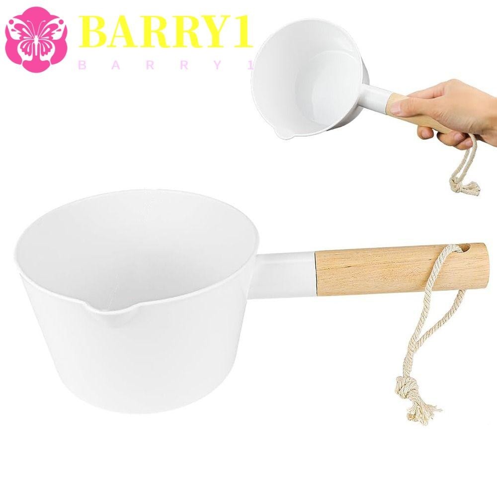 BARRY1 Water Ladle, Durable Long Wooden Handle Water Scoop, Convenient ...