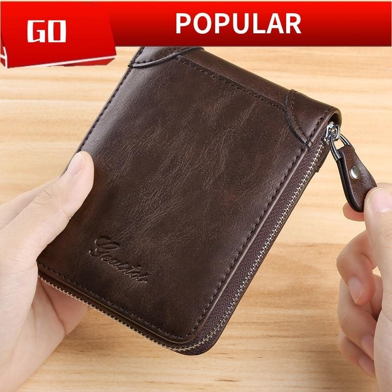High End Wallet Men s Short Wallet Multi Functional Korean Man s Wallet ...