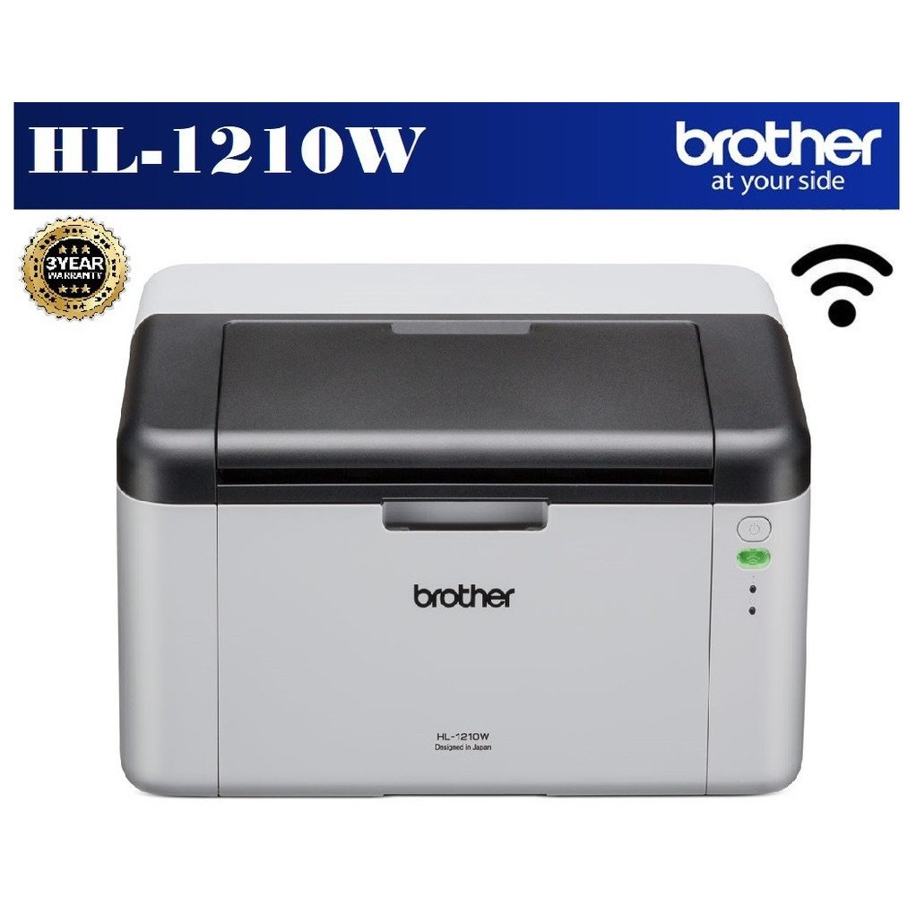 BROTHER HL1210W / HL1110 1610W 1210W MONO LASER PRINTER. HL-1210W ...