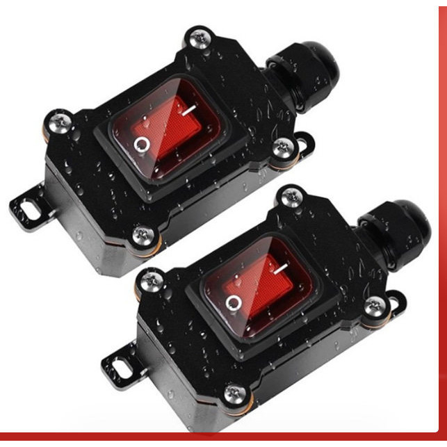 Outdoor Toggle Switch Inline Cord on and off 2 Position Refit Pull ...