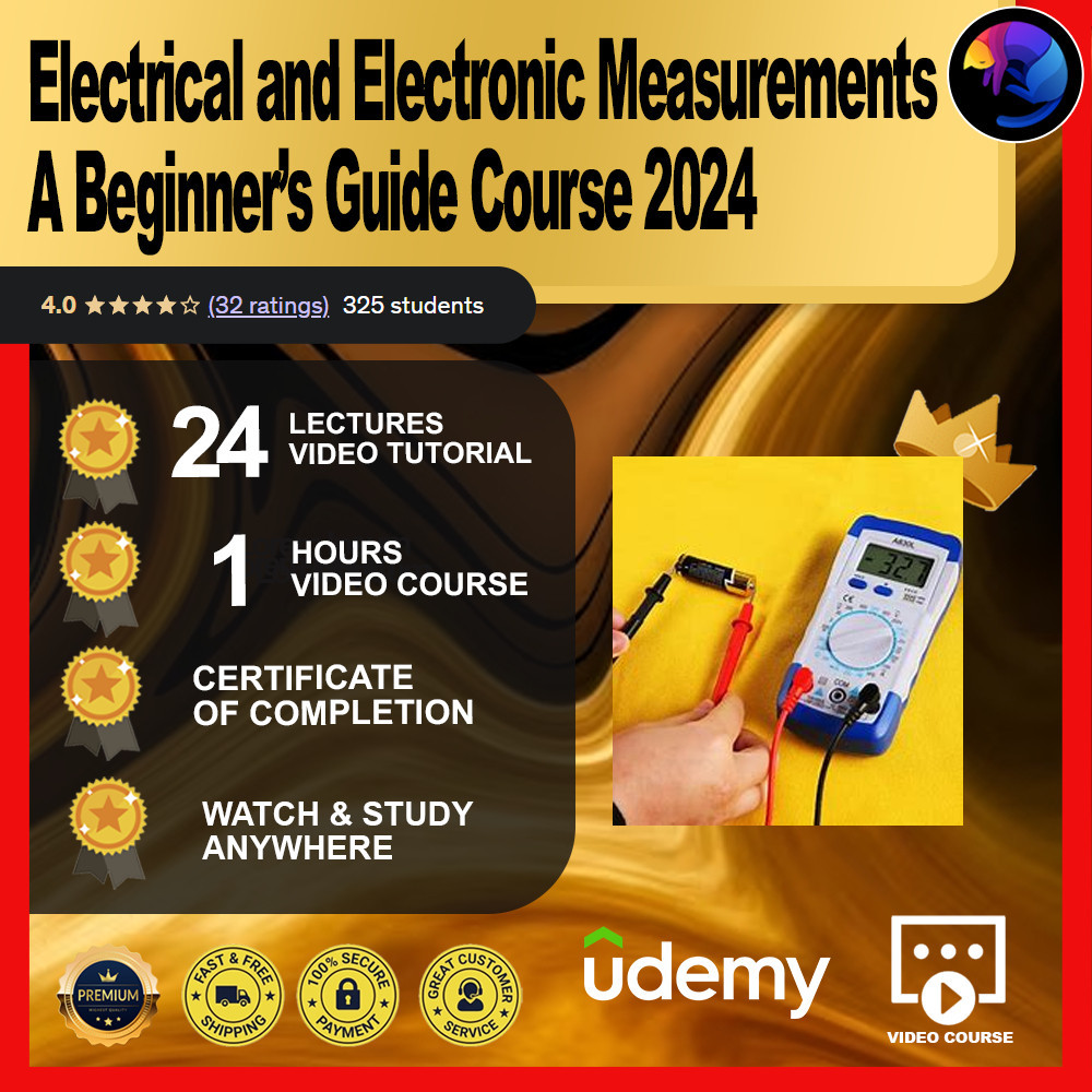 [Video Course] Electrical and Electronic Measurements – A Beginner’s ...