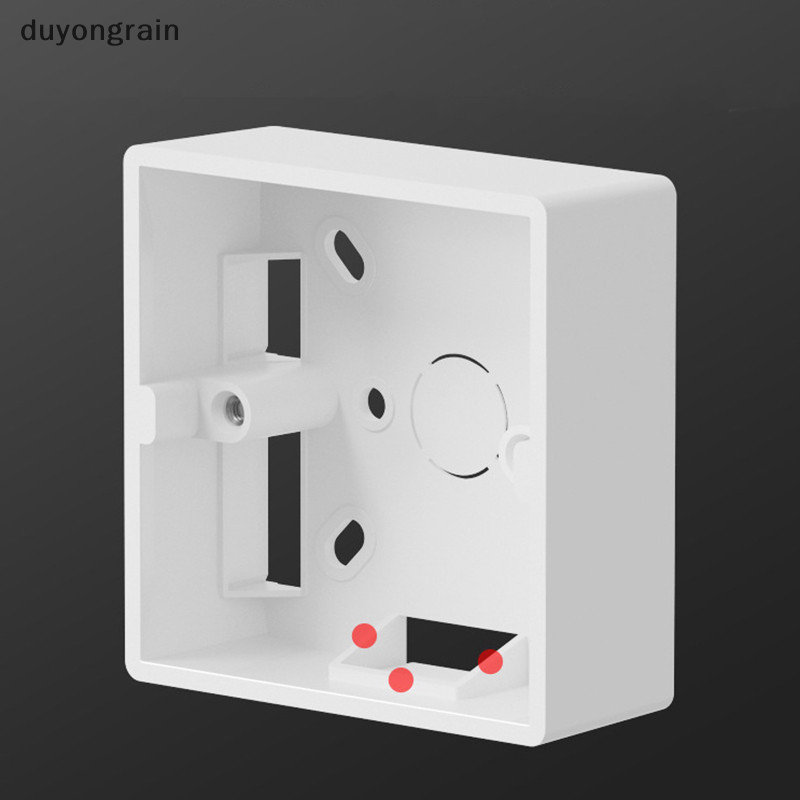 (duyongrain) 1Pc Universal 86 Type Wall Mounted Junction Box For ...