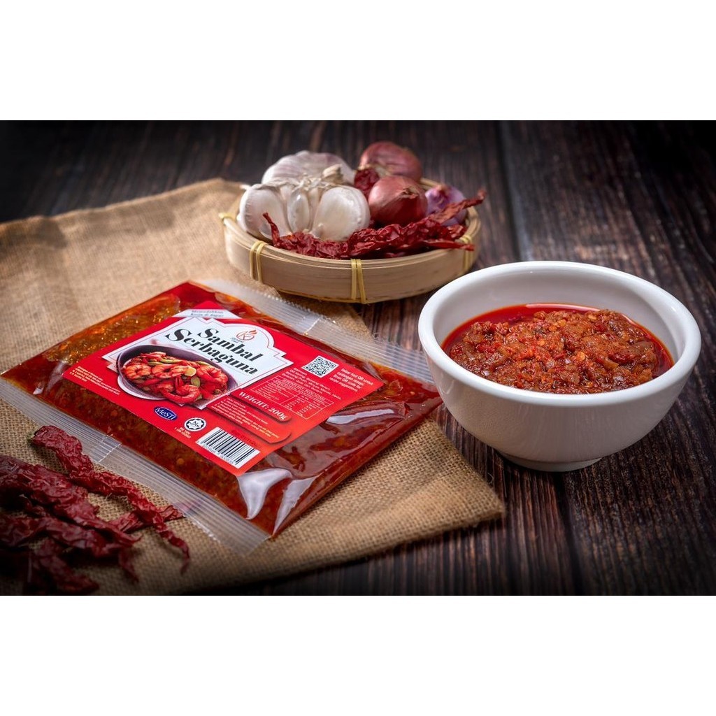 Kersani Food| BEST Recipe Sambal Serbaguna| READY TO EAT | HALAL 200g ...