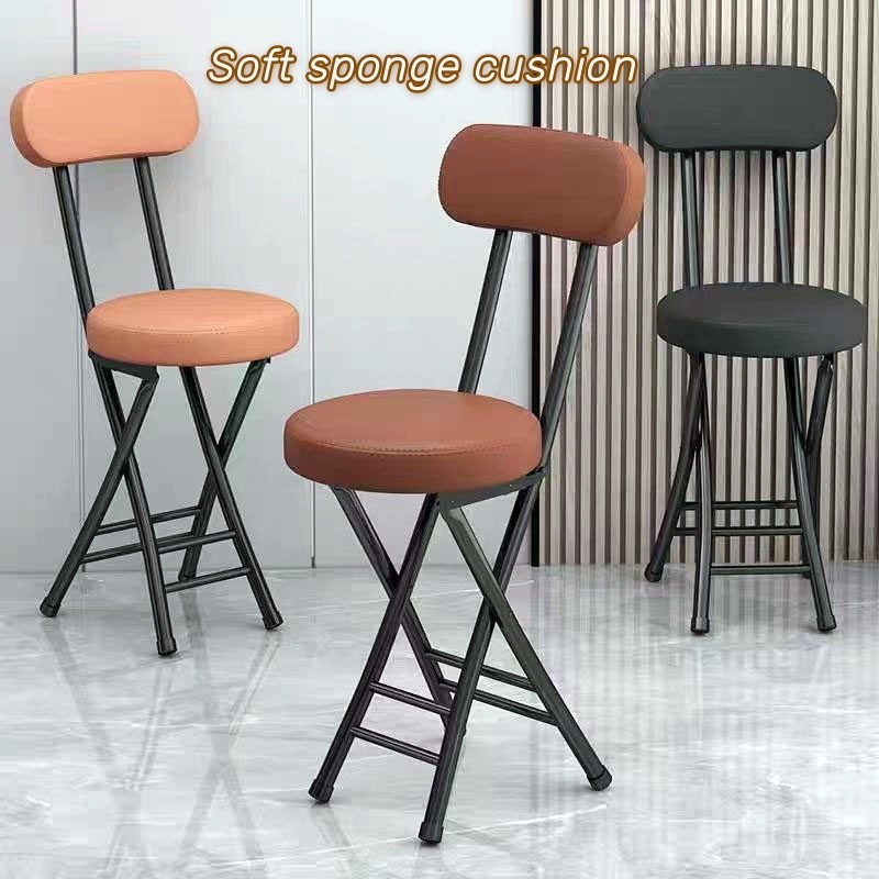 Kerusi Lipat Solat Portable Folding Chair With Soft Seat Sponge Cushion ...