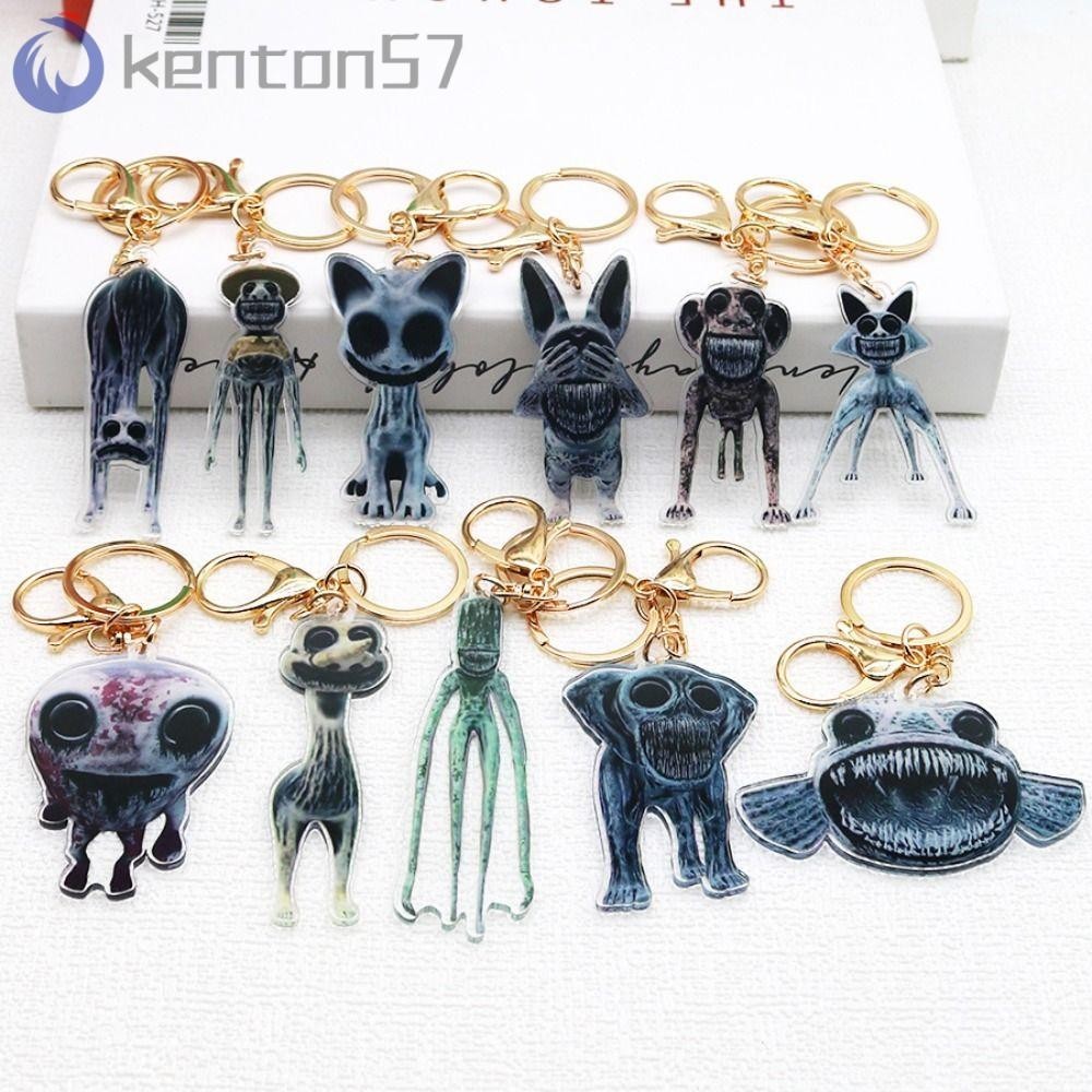 KENTON Zoonomaly Pendant, Decoration Horror Games Zoonomaly Keychain ...