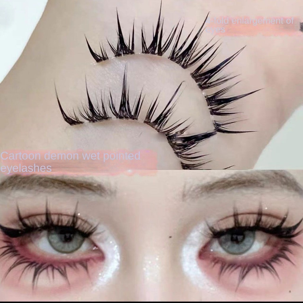 Sharp!Bjd Doll Fashion False Eyelashes Devil's Monster Big Eyes Curling ...