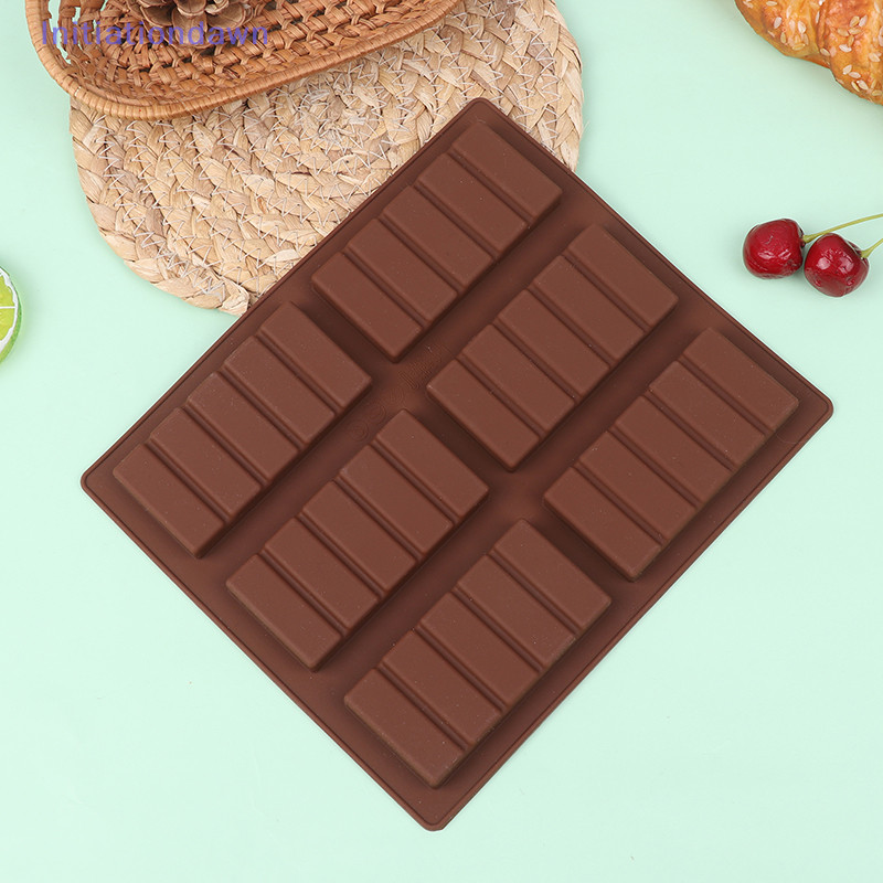 [Initiationdawn] New Chocolate Silicone Mold Candy Bar Snap Candy Break ...