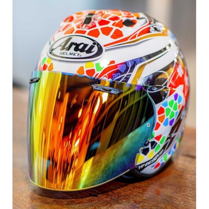 Arai Nakagami VZ Ram Open Face Helmet With Helmet Beg | Shopee Malaysia
