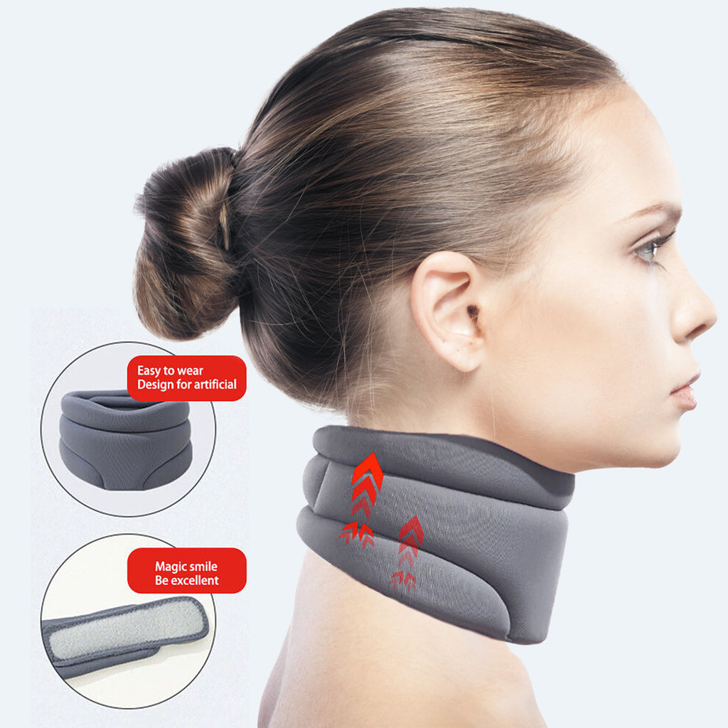 Soft Foam Neck Support corrector Cervical Brace Adjustable Cervical ...