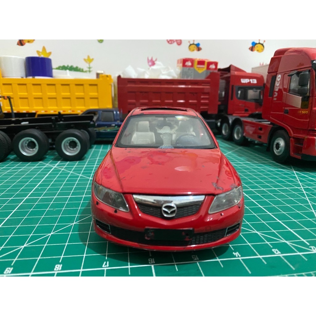 1/18 Mazda 6 Car Model; Original Authentic Full-Open Model, Loose Bag ...