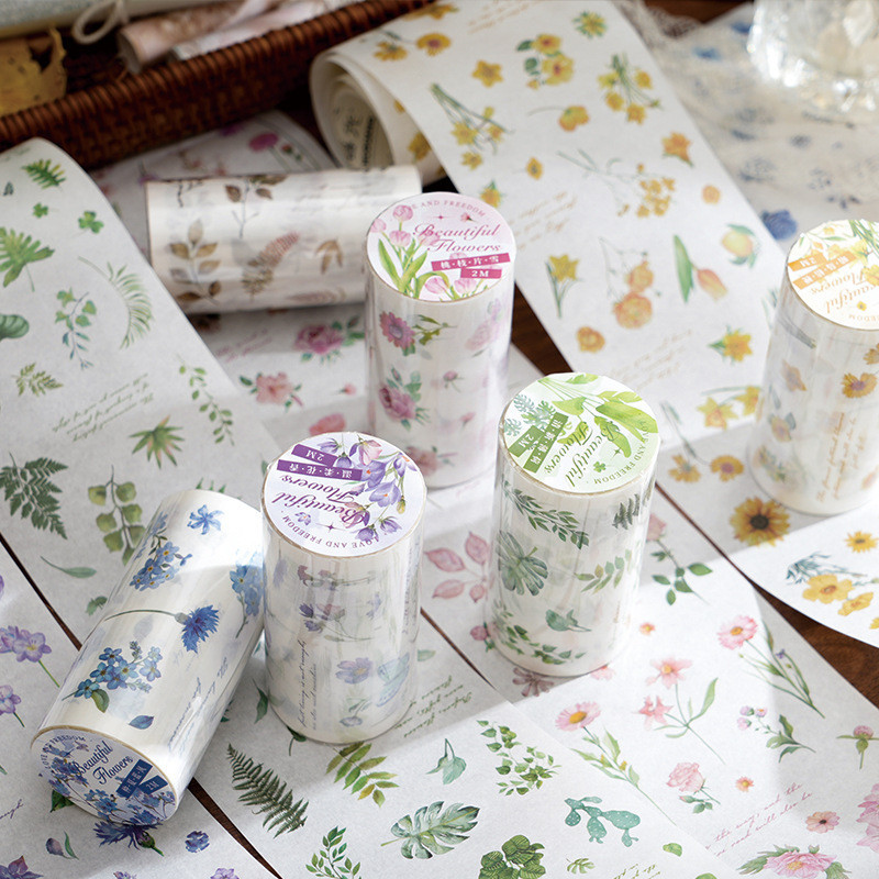 ENWEI 75mmx2m Roll [Gentle Fragrance Series] Aesthetics Plant Journal ...