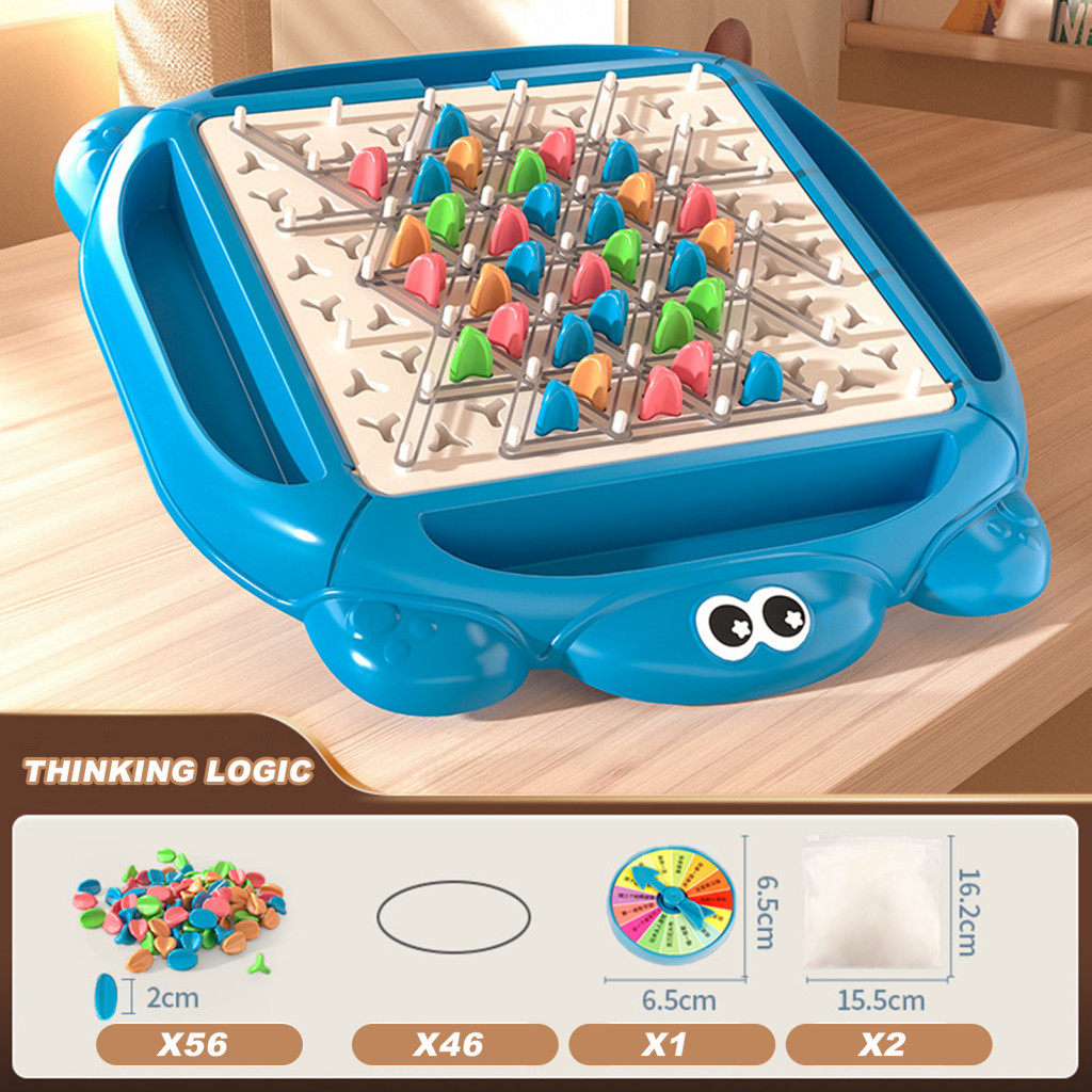 Triangle Strategy Game Children Board Game Geometry Board Game for Kids ...