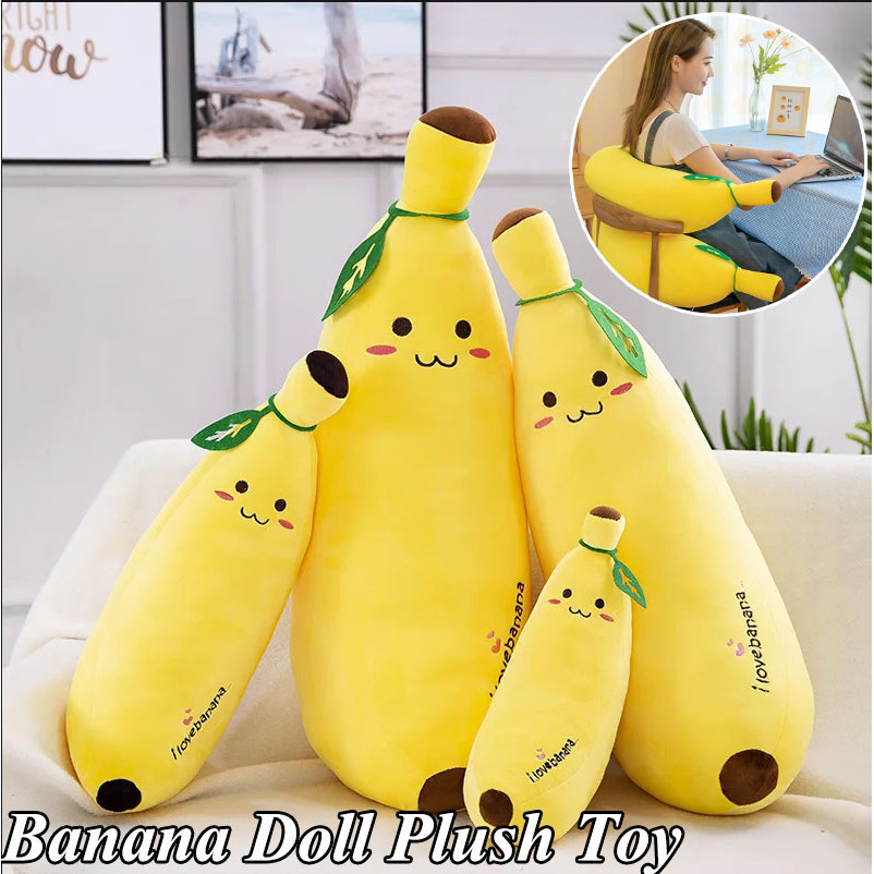 35/50/70CM Banana Doll Plush Toy Soft Stuffed Toy Sleeping Pillow ...