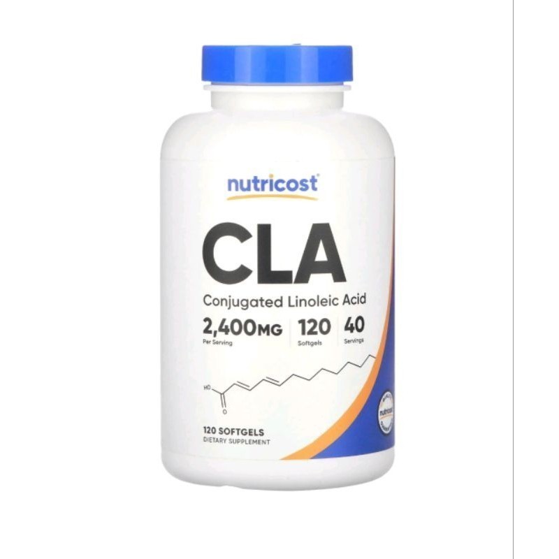 Nutricost, CLA, 2,400 mg, 120 / 240 Softgels (800 mg per Softgel ...