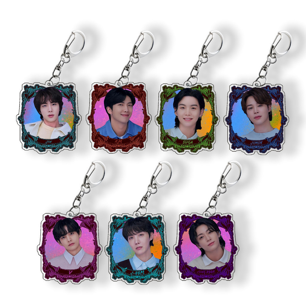 Bts BTS V Min Yoongi Park Jimin Kim Namjoon Kim Taehyung Keychain ...