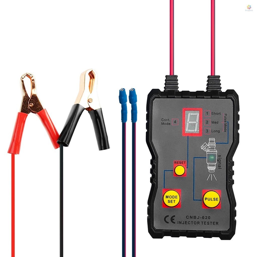Auto Fuel Injector Tester 12v 4 Pulse Modes Vehicle Fuel Injector 3934