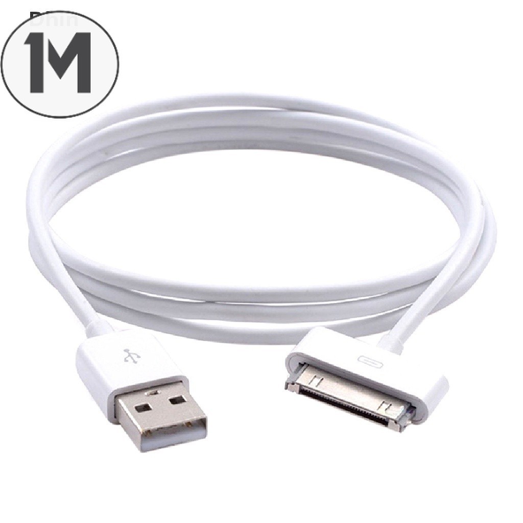 1M USB Sync Data Charging Charger Power Cable Cord for iPhone 4/4S/3G ...