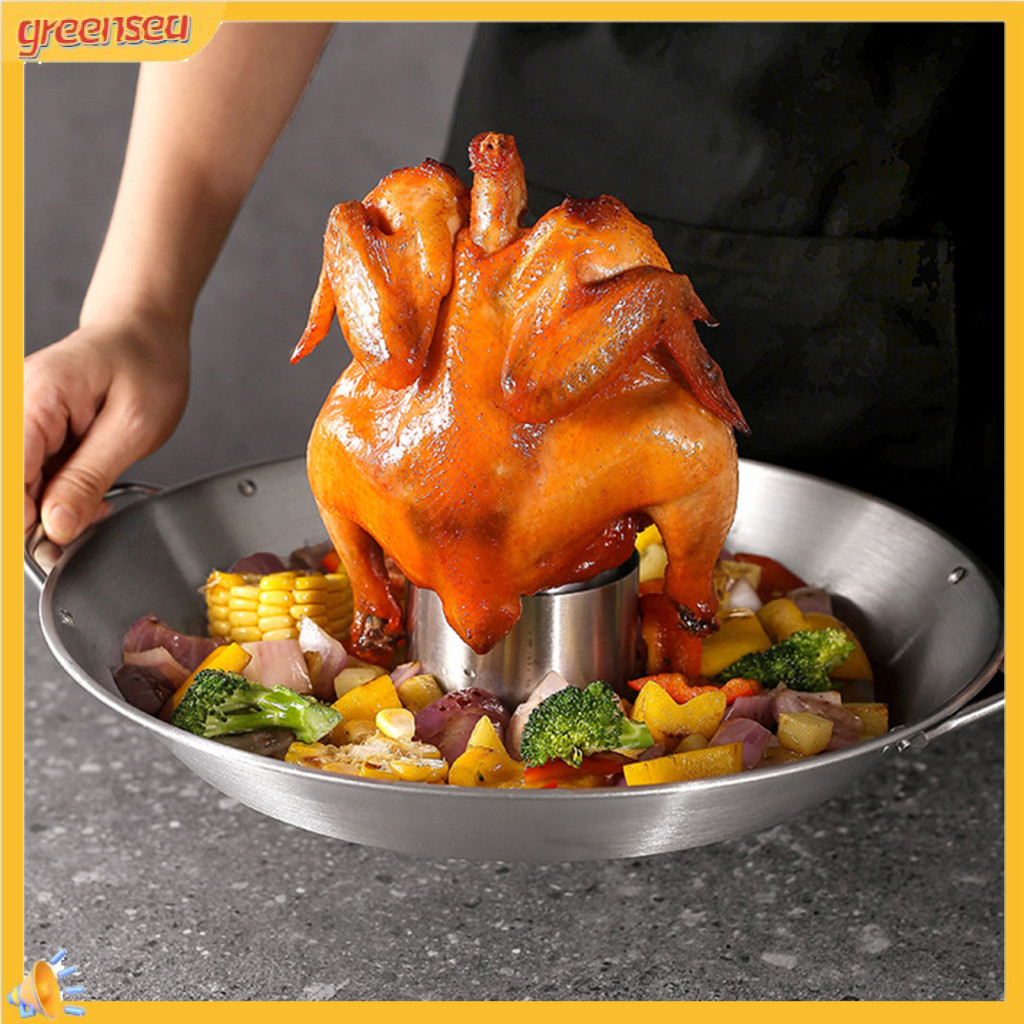 greensea| Roast Chicken Rack Rust-resistant Chicken Rack Stainless ...