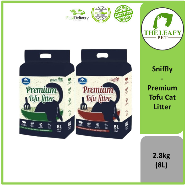 Sniffly Premium Tofu Cat Litter - 2.8kg ( 8L ) | Shopee Malaysia