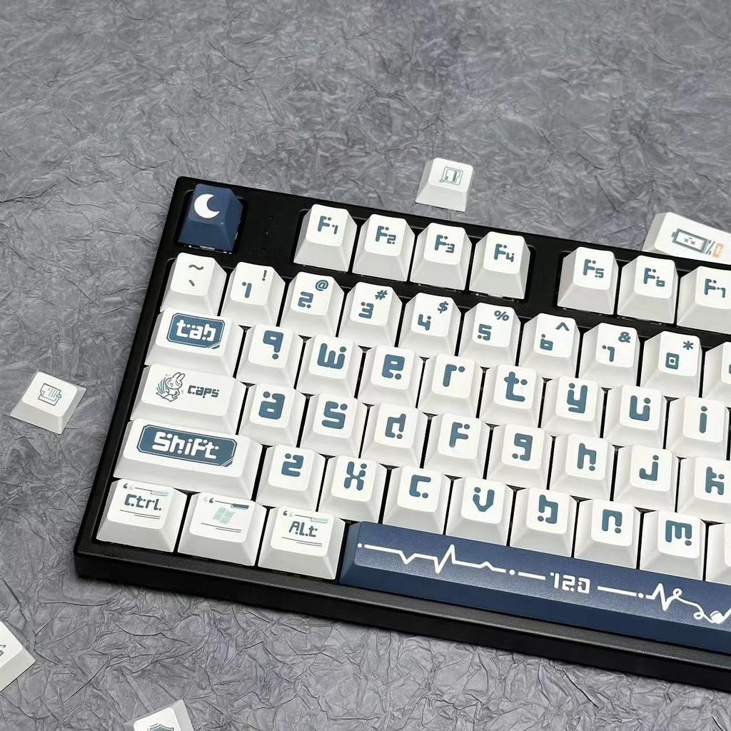 996 Diary Keycaps 136-Key Shine-Through Cherry Profile PBT Keycap ...