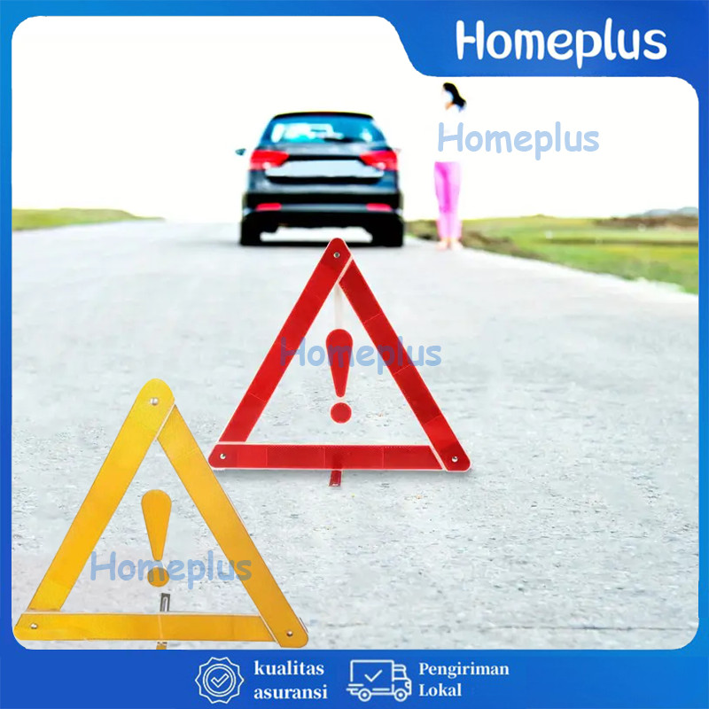 Homeplus Folding Car Safety Triangle Car Reflector Hazard Warning Sign ...