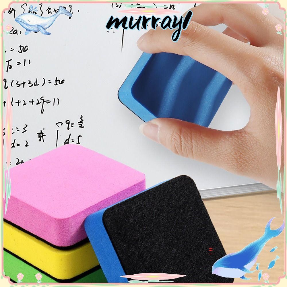 MURRAY1 Whiteboard Dry Eraser, Multi-color Square Whiteboard Eraser ...