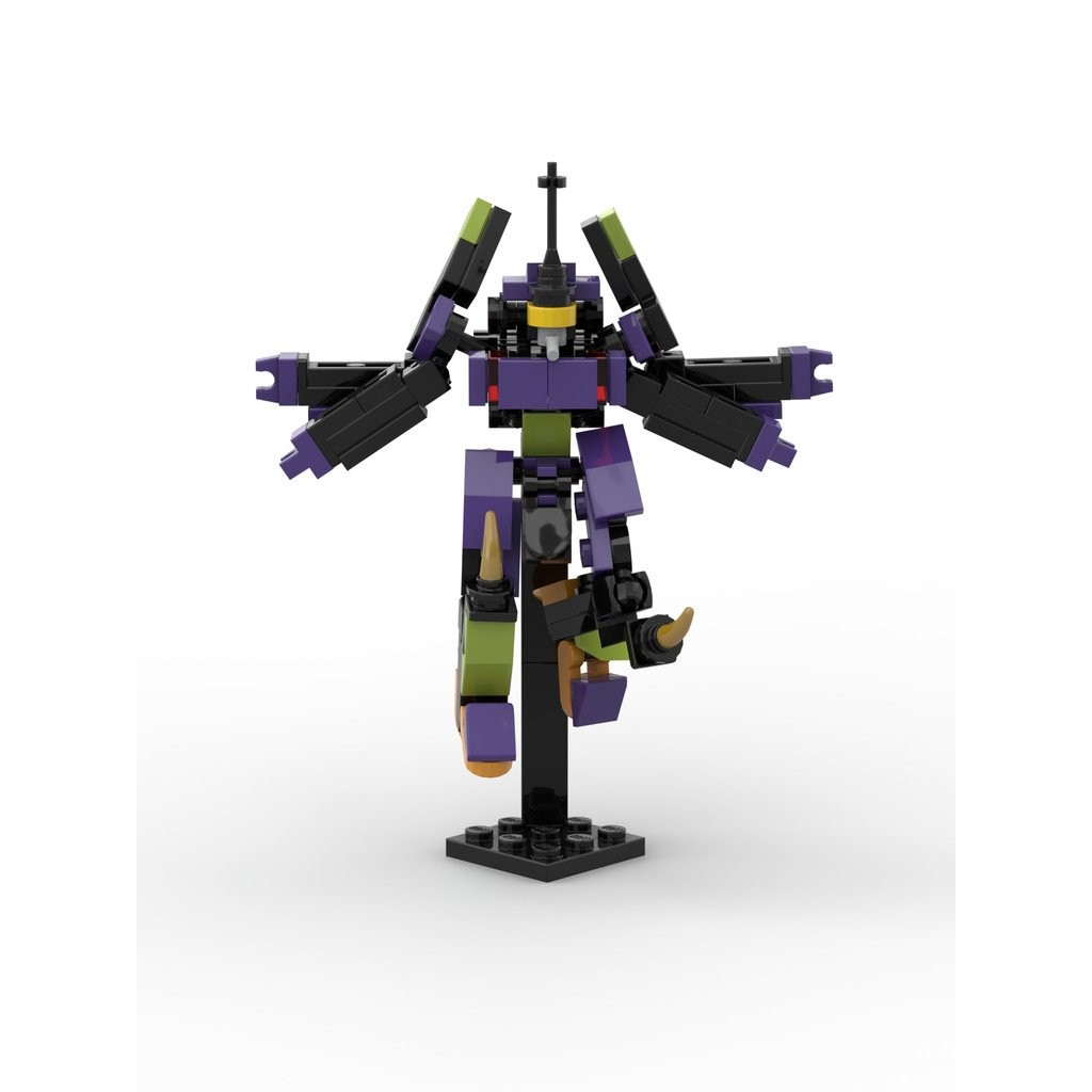 Moc Small Mecha Outer Bone Robot EVA Zero No. 13 Machine Suitable for ...