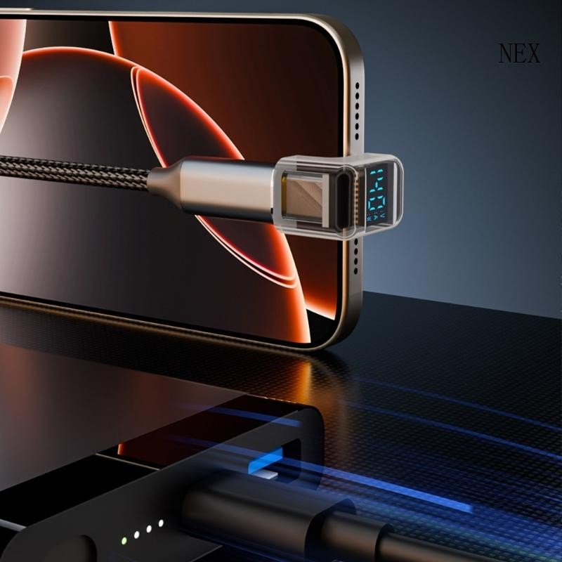 NEX 180 Degree USB C Adapter 140W Shape USB C Adapter 40Gbps Type C ...