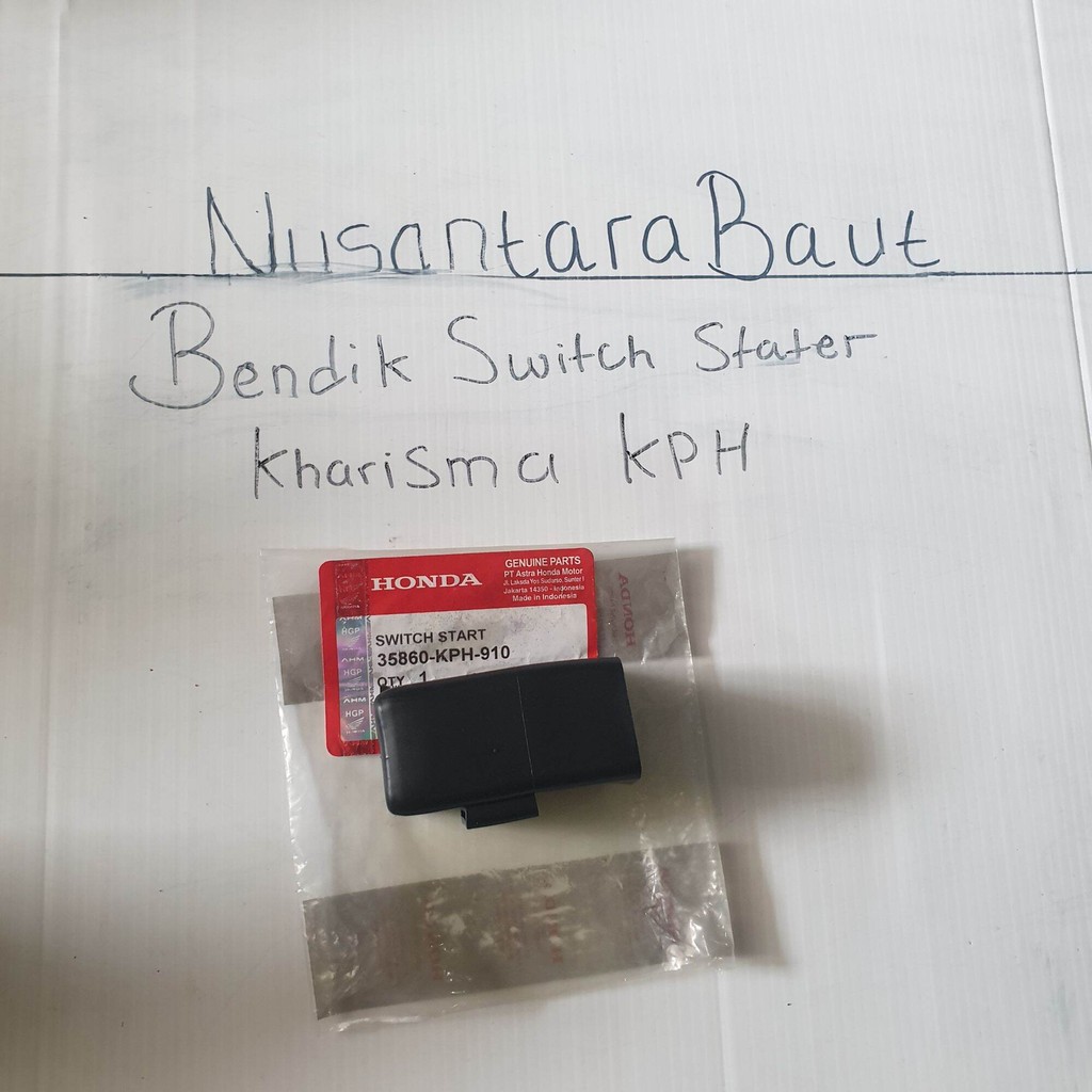 Bendik Switch starter KPH Bendik starter Honda Kharisma supra X 125 ...