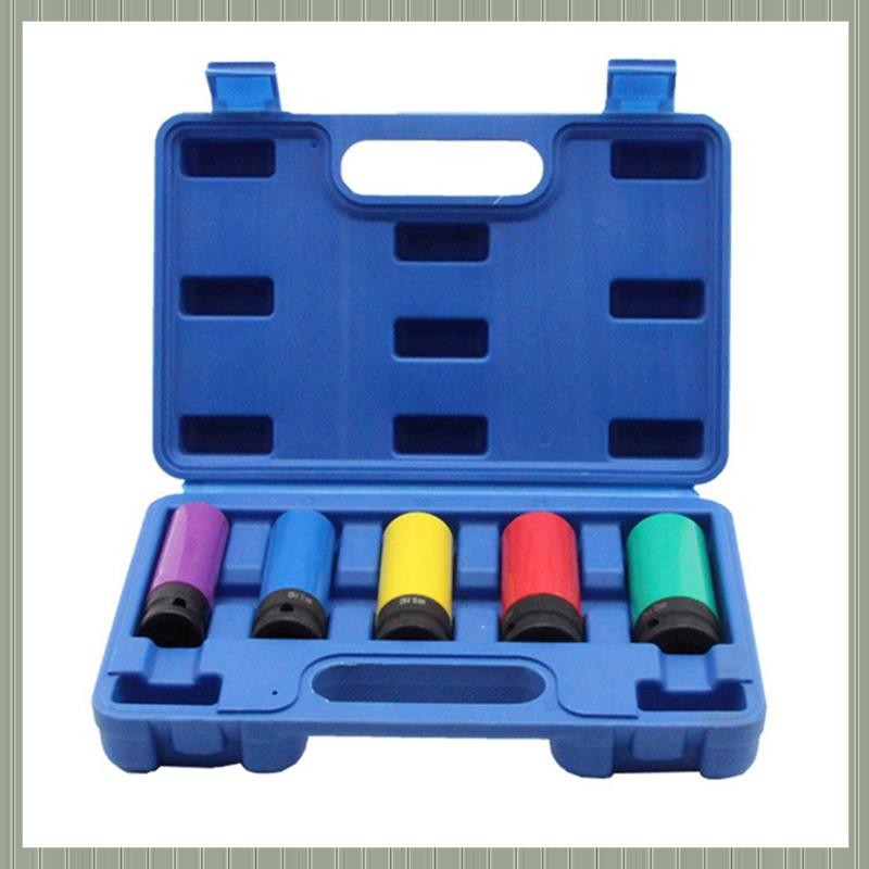 ( S U Z B )Wheel Protector Impact Socket Kit 1/2 Inch Drive Lug Nut ...